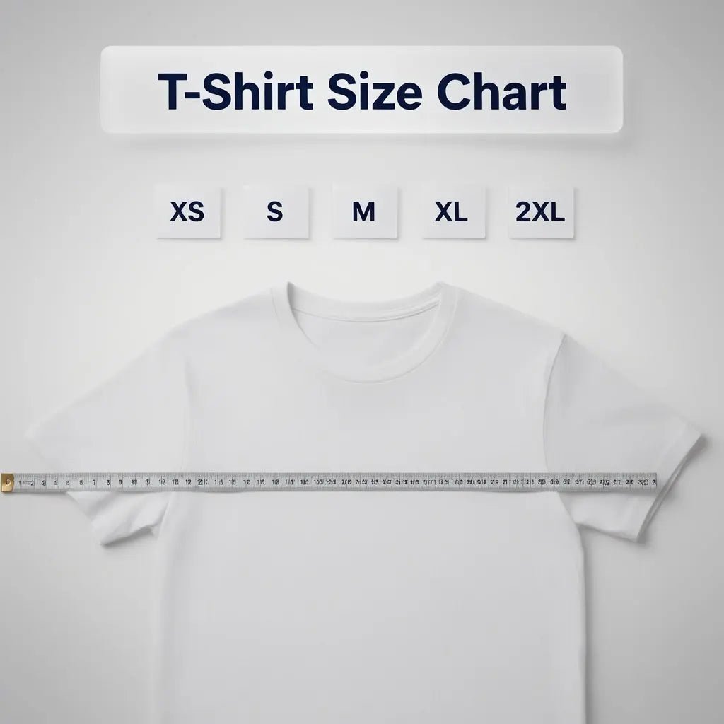 T-Shirt Size Chart & Calculator | Find Your Fit | Arklavo