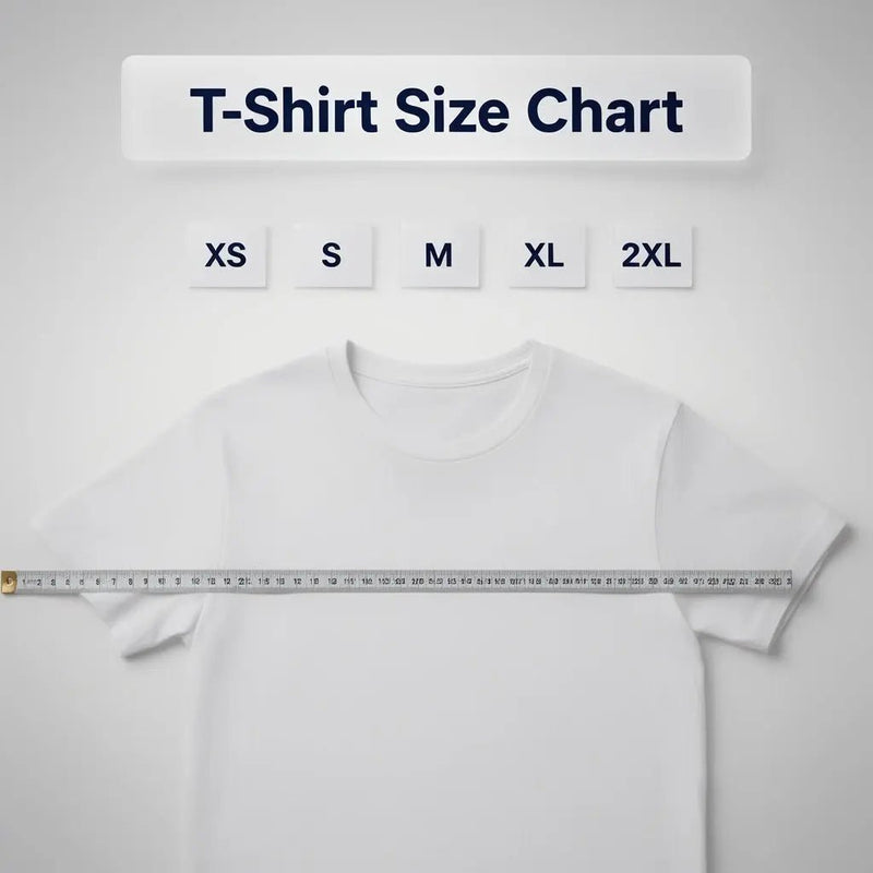 T-Shirt Size Chart: Full Sizing Guide by Brand (2026) – Arklavo